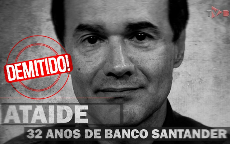 Faltando meses para estabilidade, é demitido pelo Santander